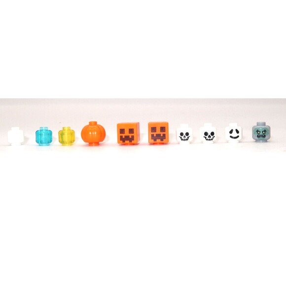 Lego | Toys | Lego Minifigure Monster Heads Lot Of | Poshmark